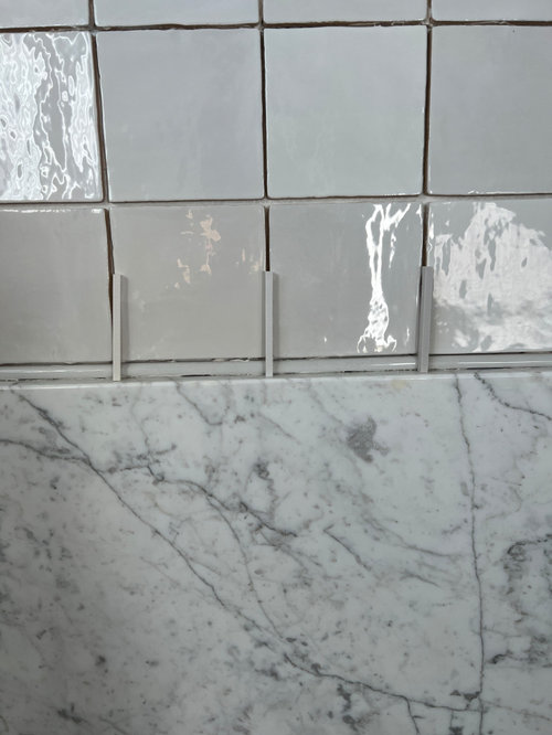 Ash or arctic white custom grout?