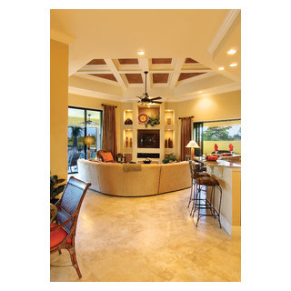 Sater Design Collection's 8052 "Caprina" Home Plan - Mediterranean ...