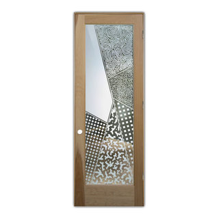 Interior Prehung Door or Interior Slab Door - Matrix Angles - Primed ...