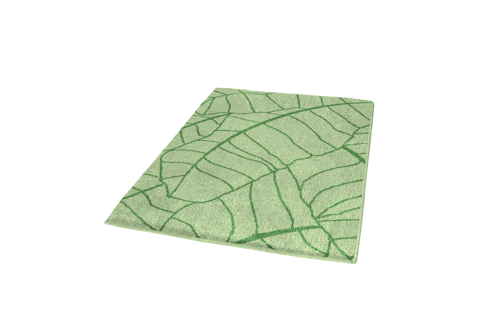 Linden Green Non Slip Bathroom Rug, Kingston, Medium - Contemporary ...