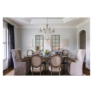Ladylike Elegance - Transitional - Dining Room - Raleigh - by Catherine ...