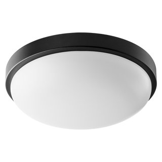 Quorum Home Collection Ceiling Mount in Noir - Transitional - Flush ...