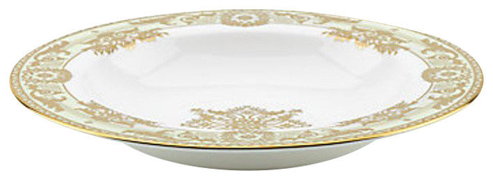 Marchesa Rococo Leaf Soup Bowls, Set of 4 - Traditional - Dining Bowls ...