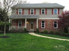 Repainting exterior half brick/half siding 1970s colonial | Houzz Forum