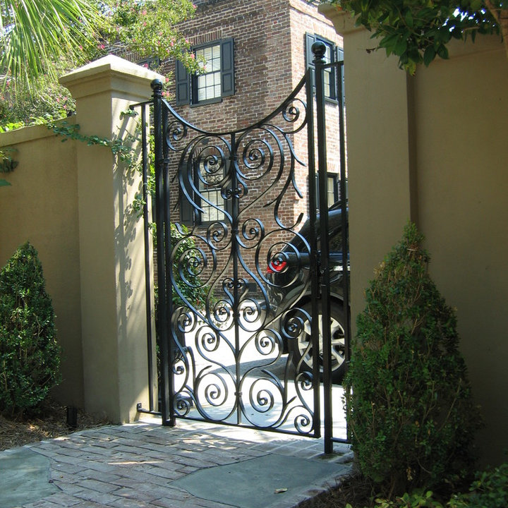 Wrought Iron Entry Gates - Photos & Ideas | Houzz