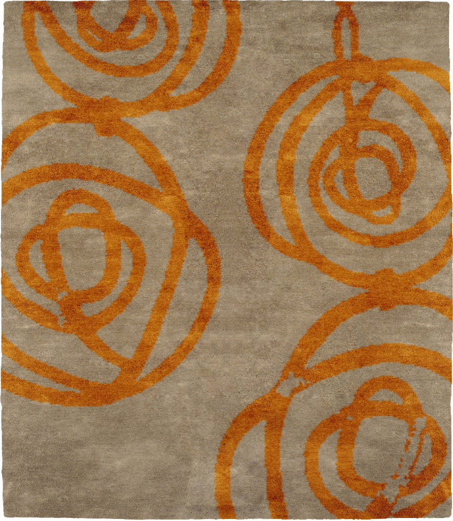 Caramel Wool Signature Rug, 10' Square - Contemporary - Area Rugs - by ...