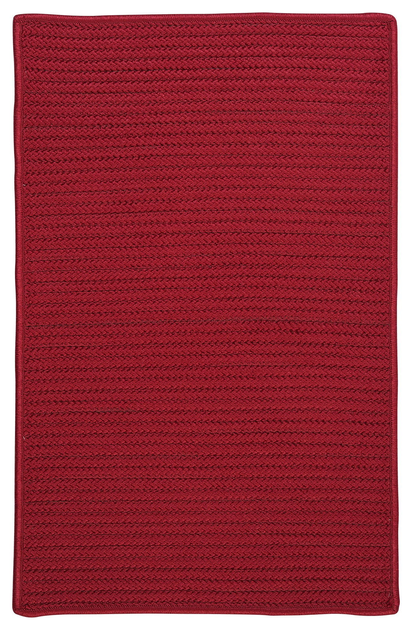 Colonial Mills Simply Home Solid H578 Sangria Area Rugs, 3x5 Rectangle ...