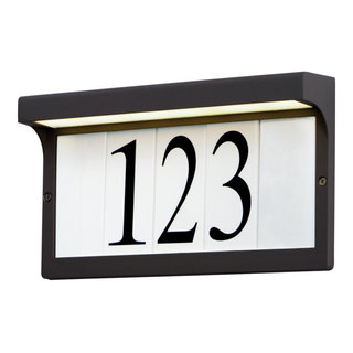 LED Address Light Frame - Contemporary - Deck Lighting - by Buildcom ...