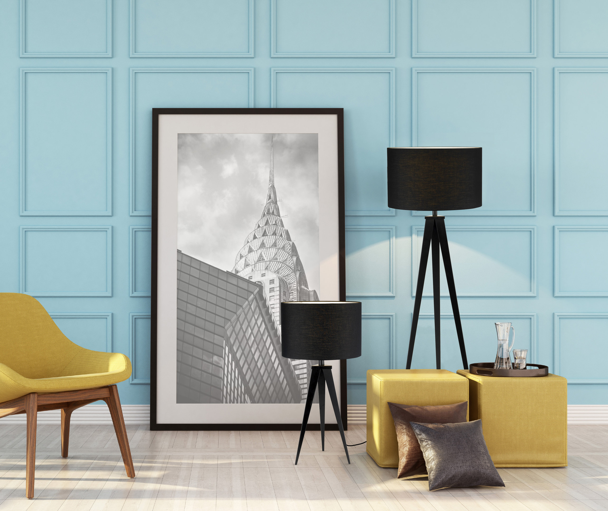 Director Table Lamp - Midcentury - Table Lamps - by Homesquare | Houzz