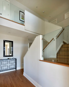 Decorating wall opposite entry door