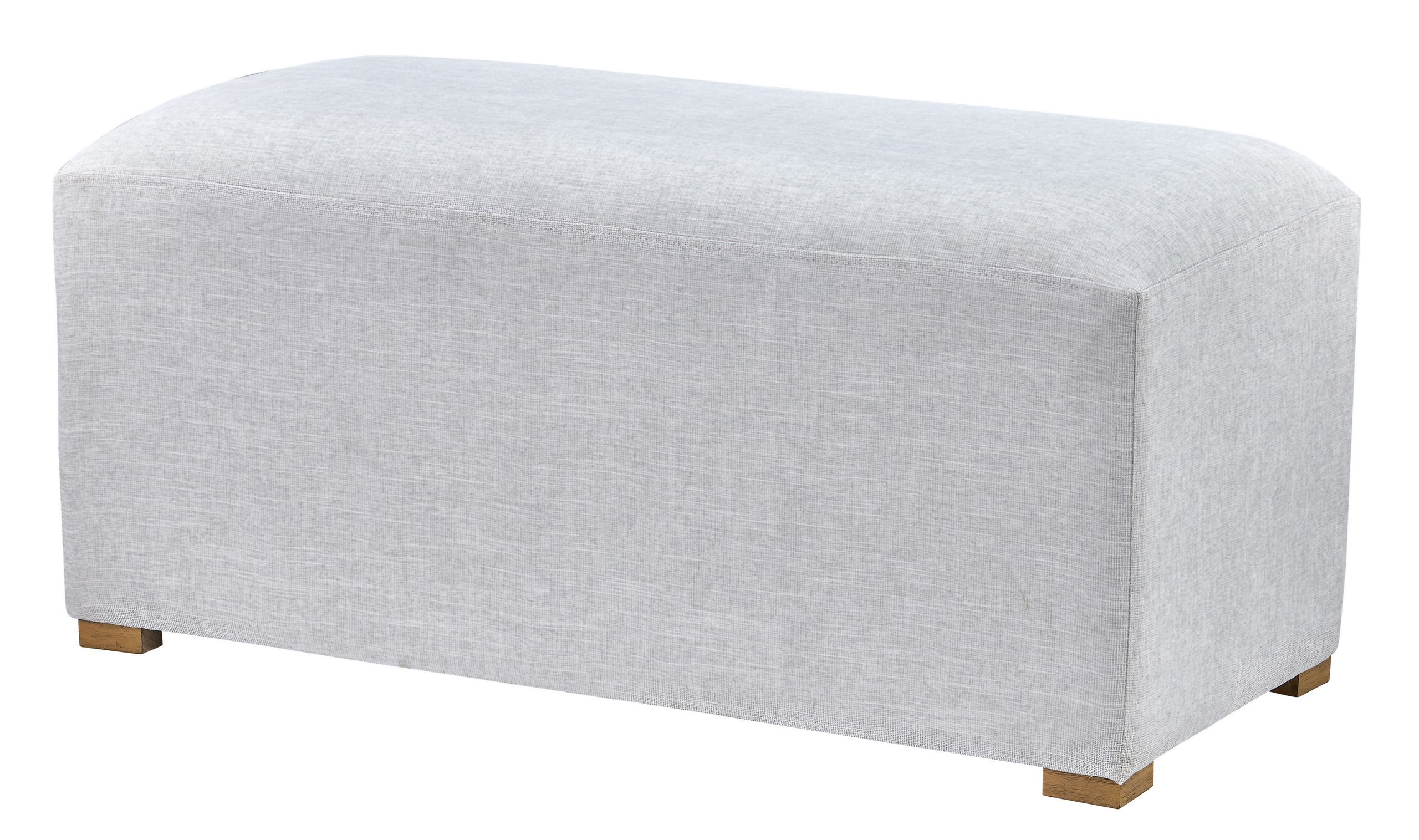 Ethan Upholstered Accent Bench, Stucco - Transitional - Accent And ...