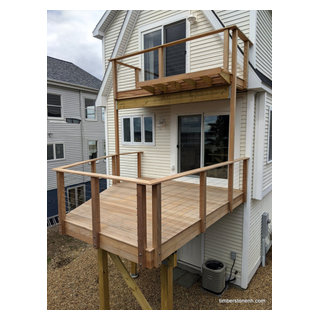 Garapa Decks Over The Salt Marsh - Modern - Deck - Manchester - by ...