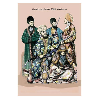 Empire of Butten, 19th Century, 20" x 30" - Traditional - Prints And ...