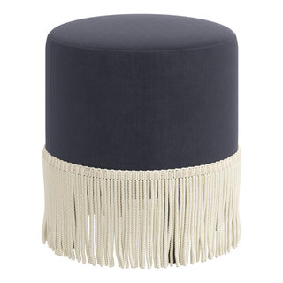 Fringe Ottoman, Titan - Transitional - Footstools And Ottomans - by ...