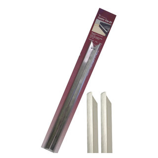 20 3/4" Stainless Steel Counter Trim Kit, 2-Pack - Contemporary - Major ...