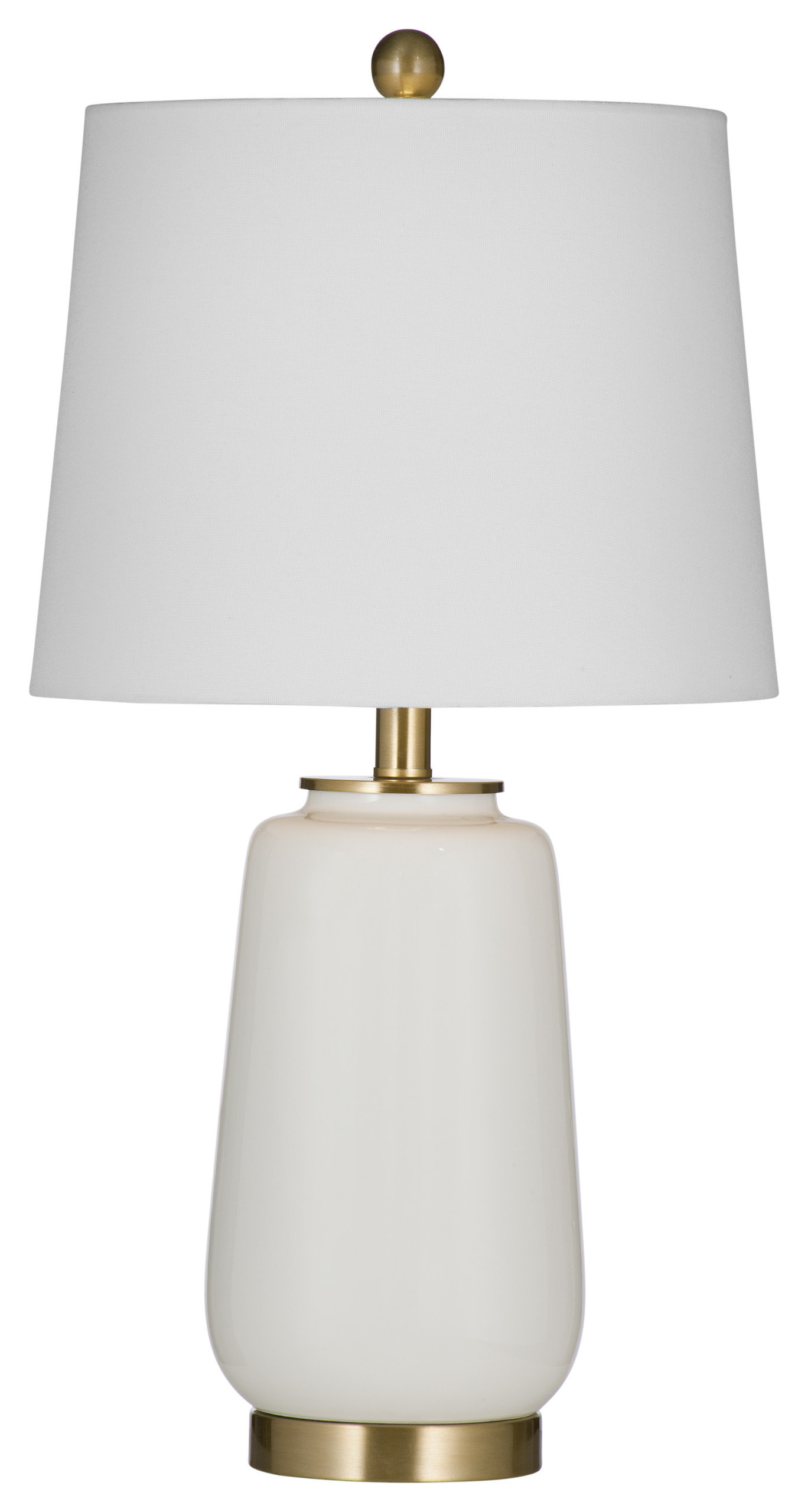 Cream Table Lamp - Cream - Transitional - Table Lamps - by Bassett ...