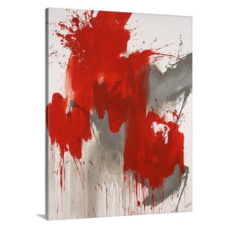 Endowment I Wrapped Canvas Art Print, 12"x16" - Contemporary - Prints ...