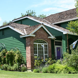 75 Beautiful Craftsman Flat Roof Pictures & Ideas | Houzz