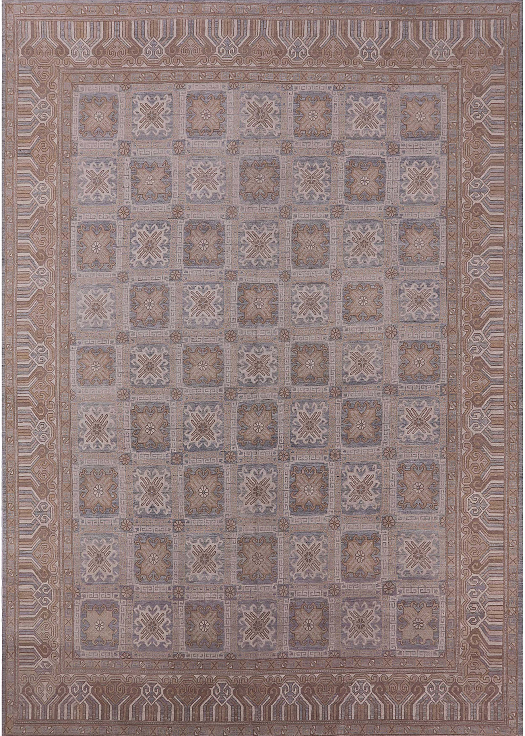 Ahgly Company Indoor Rectangle Mid-Century Modern Area Rugs, 5' x 7', 2 ...
