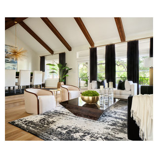 Raintree Woods - Modern - Living Room - Austin - by Haven Design and ...