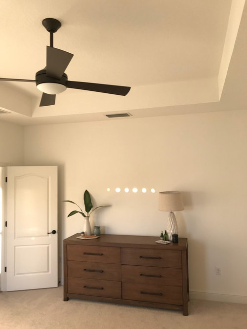 Coffer/Tray Ceiling in Master Bedroom