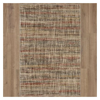 Karastan Fowler Coral Area Rug, 5'3"x7'10" - Contemporary - Area Rugs ...
