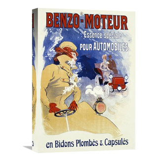 "Benzo-Moteur" Artwork, 15" x 22", 15.417" x 22" - Midcentury - Prints ...