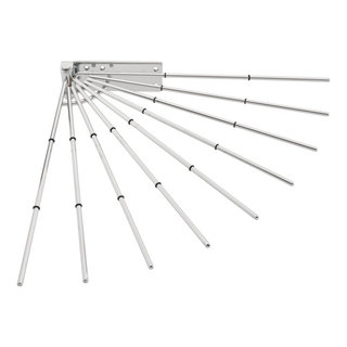 Swing Out Fan Pants Rack for Custom Closet Systems, 16.13"Wx16.13"Dx2 ...