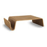 Buy Plush Pod Decor Low Bent Wood Coffee Table, Modern Scando Table ...