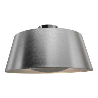 Access Lighting SoHo Flush Mount 23764LEDDLP-BSL, Brushed Silver ...