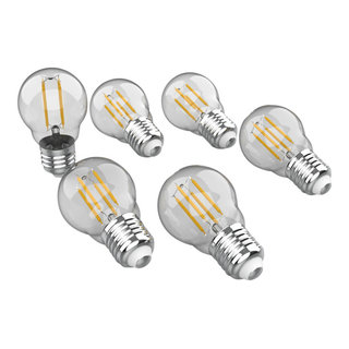 Non-Dimmable G45-4W LED Edison Bulbs, E26 Base, 80+ CRI, 420 Lumens ...
