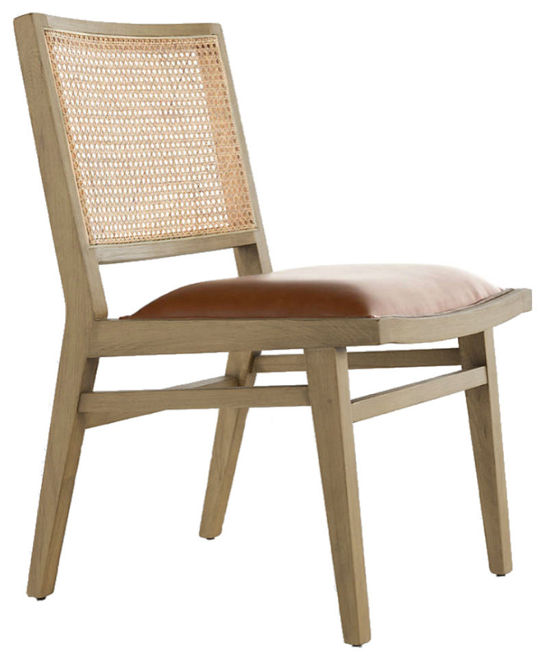 Antonella Cane Chair - Tropical - Dining Chairs - by HomeCraftDecor | Houzz