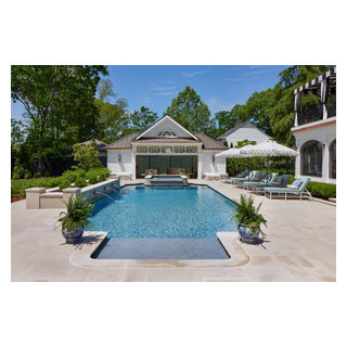 Nashville Traditional Estate - Addition/ remodel - Traditional - Pool ...