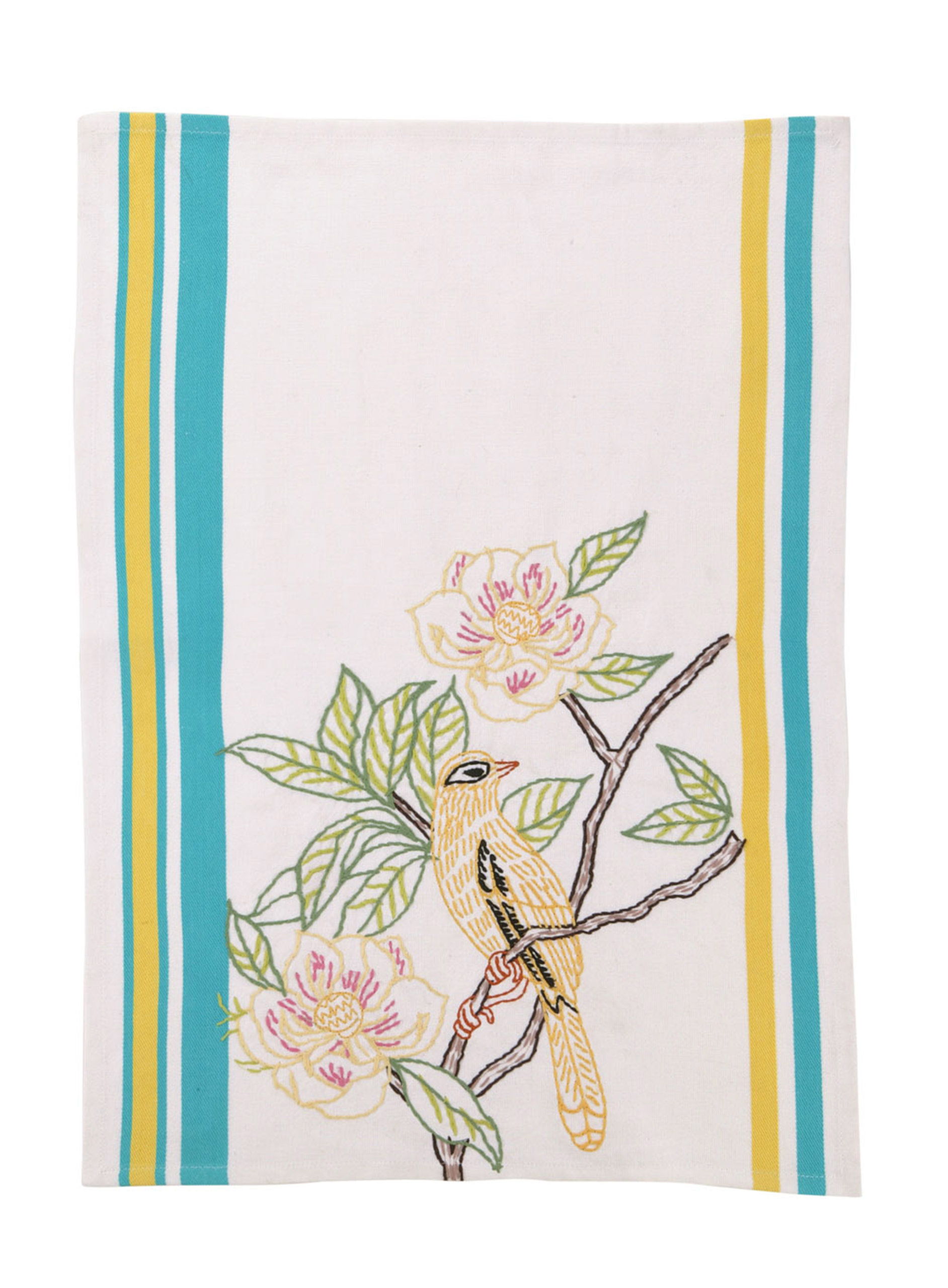 Yellow Bird Kitchen Towel, 18x25" - Traditional - Dish Towels - by ...