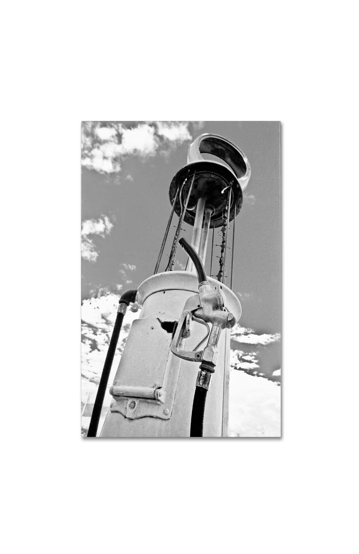 "Gas Pump" Canvas Art by Yale Gurney, 16"x24" - Traditional - Prints ...