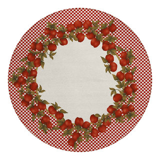 Indoor/Outdoor Cucina ACU39 Washable Rug, 8' x 8' - Farmhouse - Outdoor ...