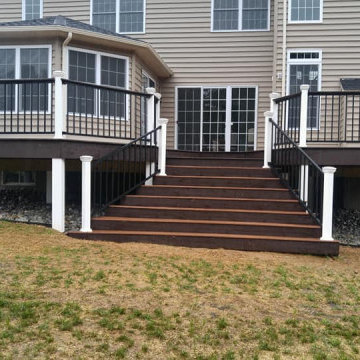 2Nd Story Deck Stairs Ideas - Photos & Ideas | Houzz