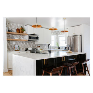 Karia Designs | Hollywood Santa Monica Home - Transitional - Kitchen ...