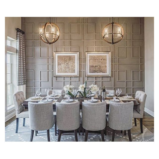 Accent Wall Panelling - Modern - Dining Room - Toronto - by Alex ...