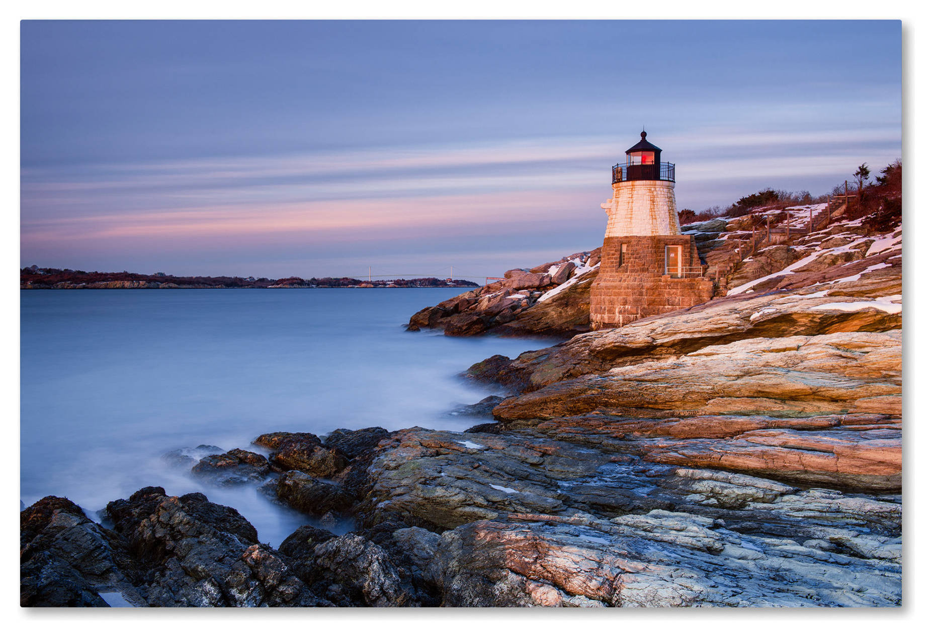 Michael Blanchette Photography 'Stone on Rock' Canvas Art, 47"x30 ...