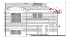 Joining two roofs with different level