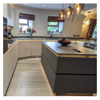 Silkstone Concrete by Create Bespoke Kitchens - Contemporary - Kitchen ...