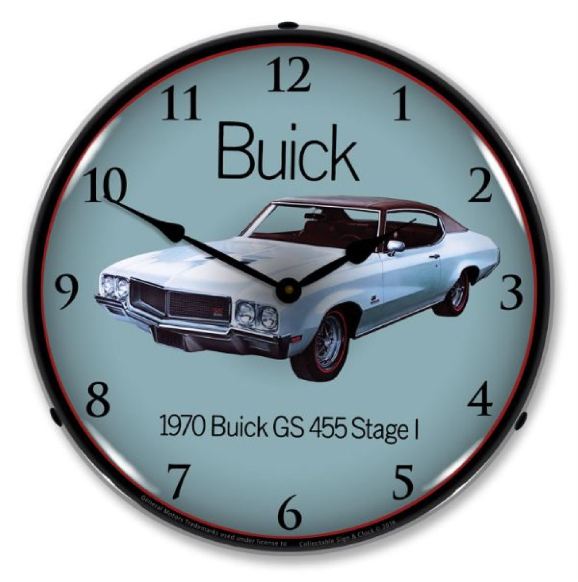 GM1701718 1970 Buick GS 455 Stage 1 Clock - Midcentury - Wall Clocks ...