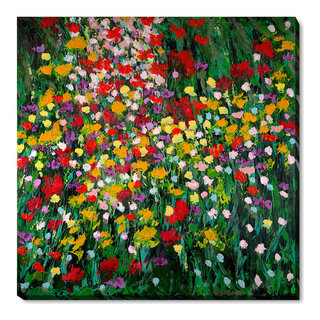 Friedlander, "Floral Eruption" Canvas Print - Traditional - Prints And ...