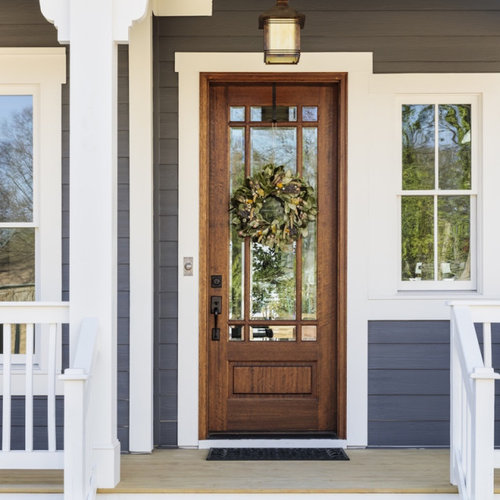 Entry door for Dutch Colonial