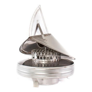 Round Air Cooled Wind Directional Chimney Cap, 10" - Transitional ...