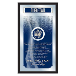 Georgetown 26"x15" Fight Song Mirror by Holland Bar Stool Company ...