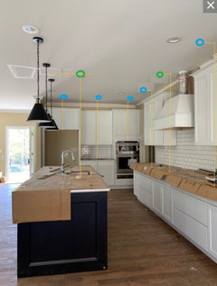 Placement of Kitchen Recessed Lighting