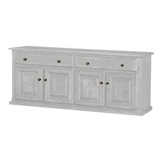 70" Traditional Premiere Solid Wood Sideboard Buffet - Traditional ...