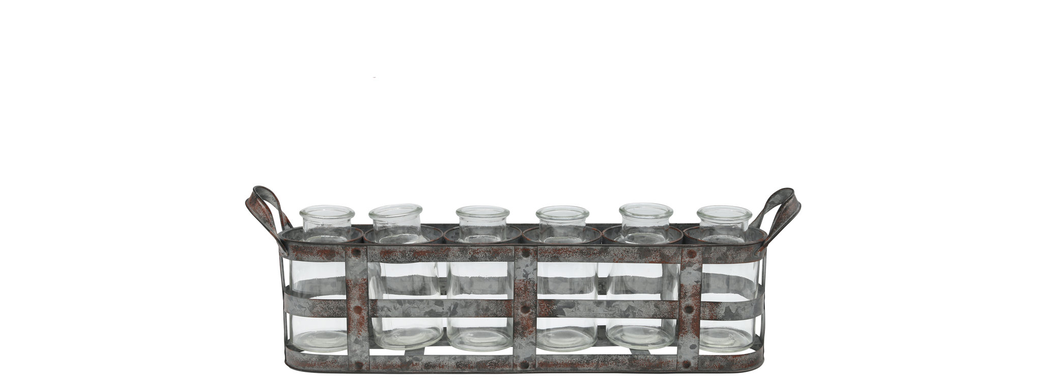 Metal Vase Tarnished Finish Gray - Farmhouse - Vases - by Urban Trends ...